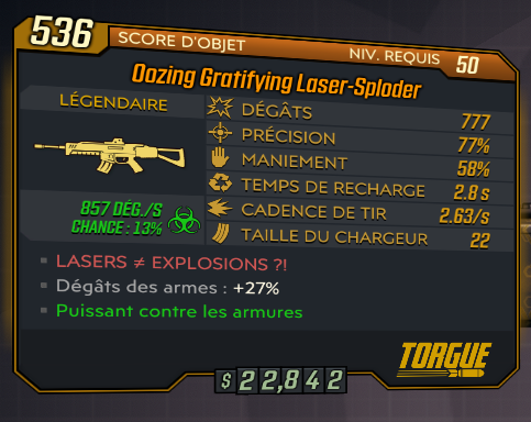 Laser-Sploder – VVhite Angel – Borderlands 3